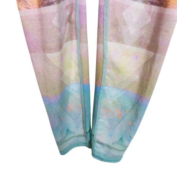 teeki | Pants & Jumpsuits | Teeki Leggings Womens Small Blue Multicolor ...
